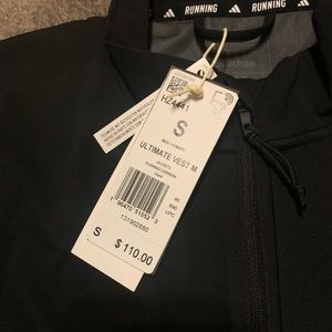 adidas | Jackets & Coats | Adidas Ultimate Running Vest Windbreaker ...